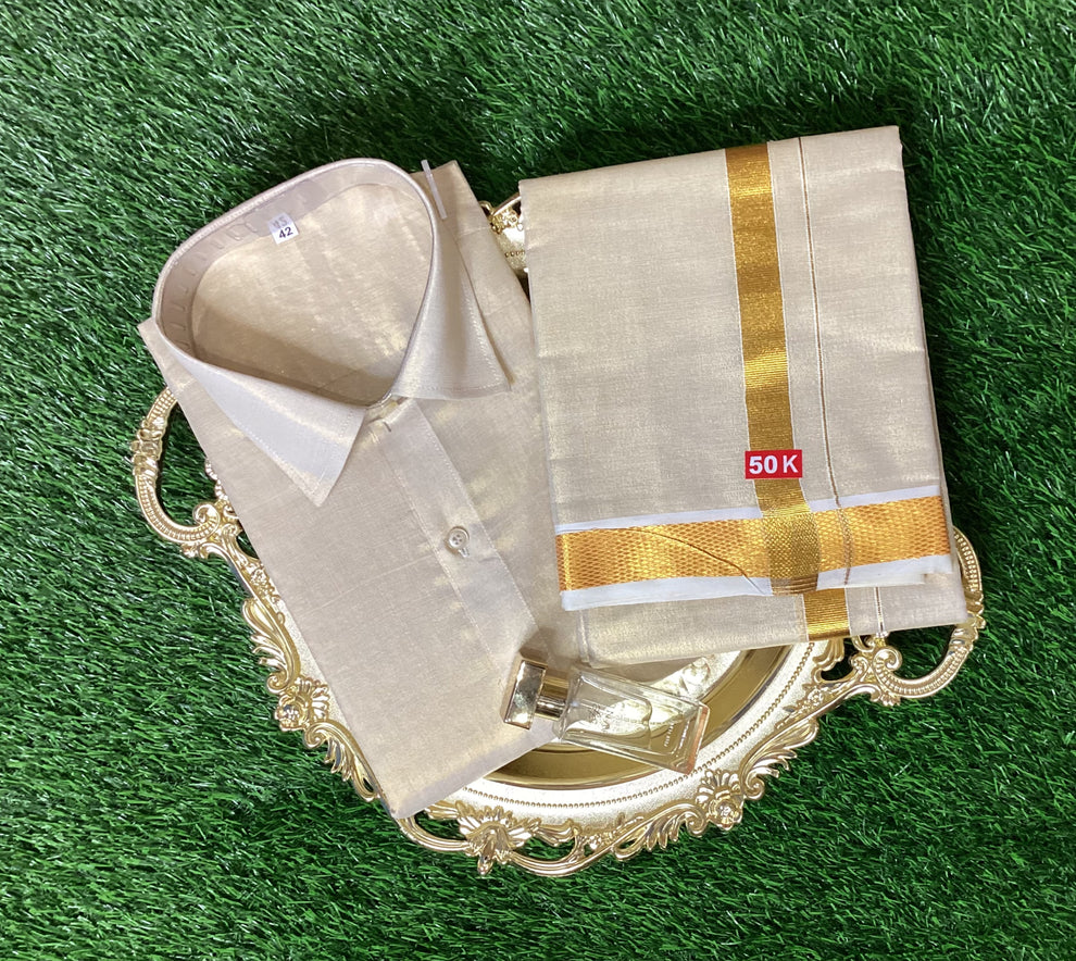 Dhruv – Tharaa Dhotis and Shirts